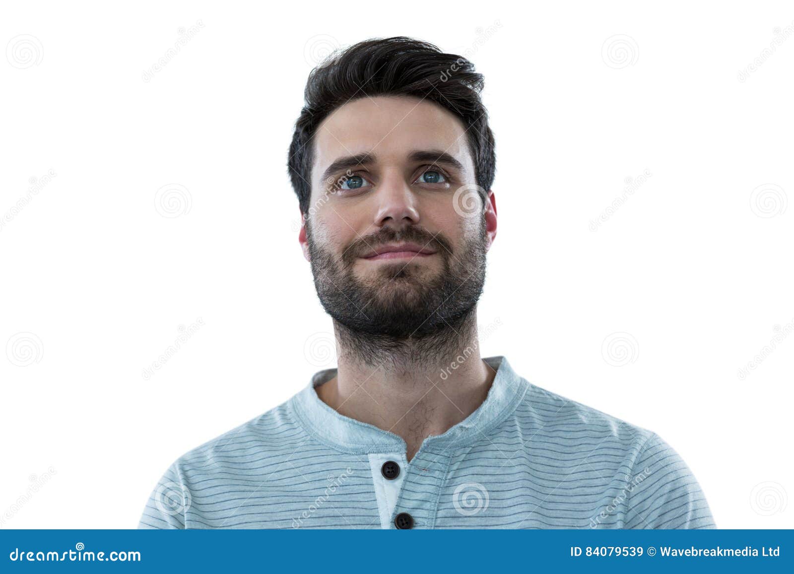 Handsome man smiling stock image. Image of stubble, happy - 84079539