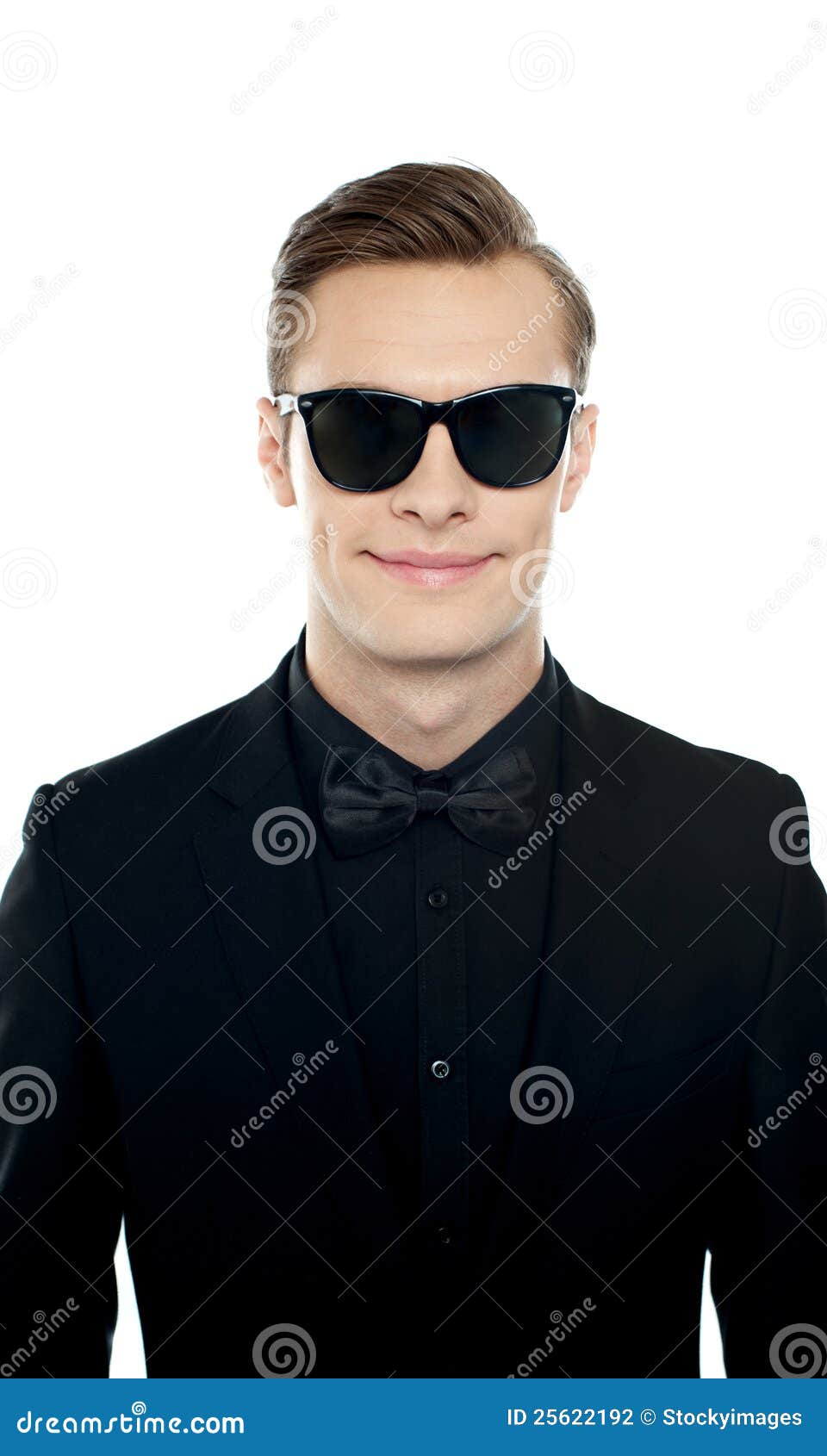 Handsome Man Wearing Goggles Stock Photo - Image of black, fashionable ...