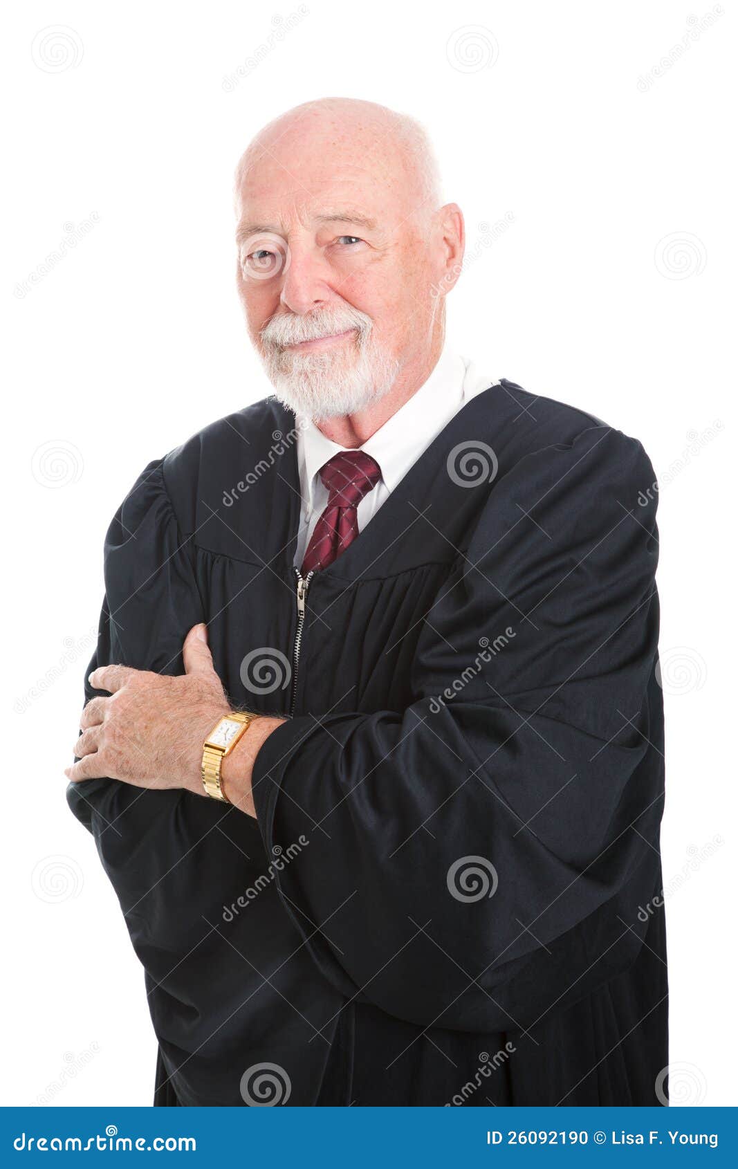 Handsome Mature Judge stock photo. Image of adult, caucasian - 26092190