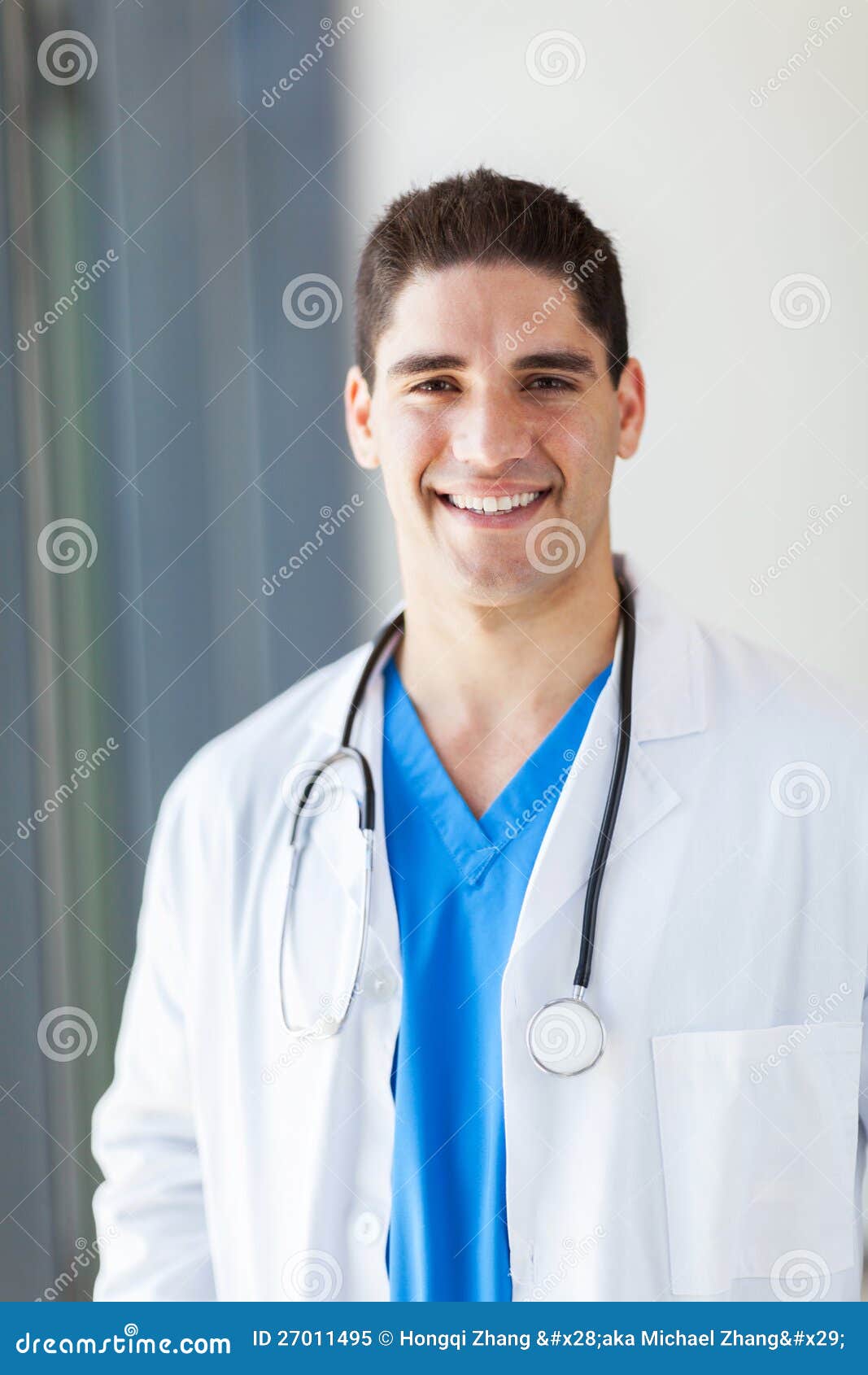 Handsome medical doctor stock image. Image of peaceful - 27011495