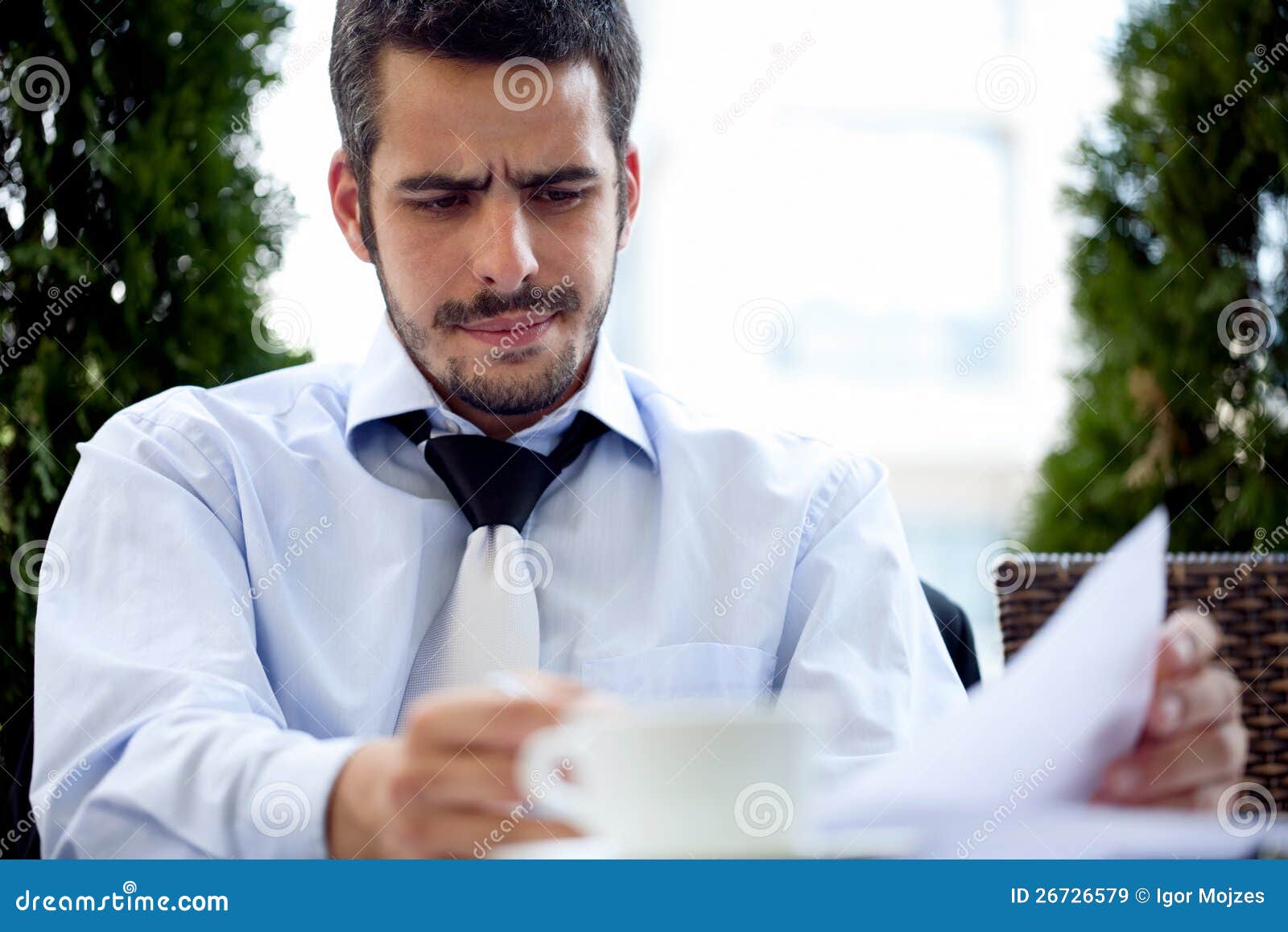 Handsome Men With Paperwork Royalty-Free Stock Photography ...