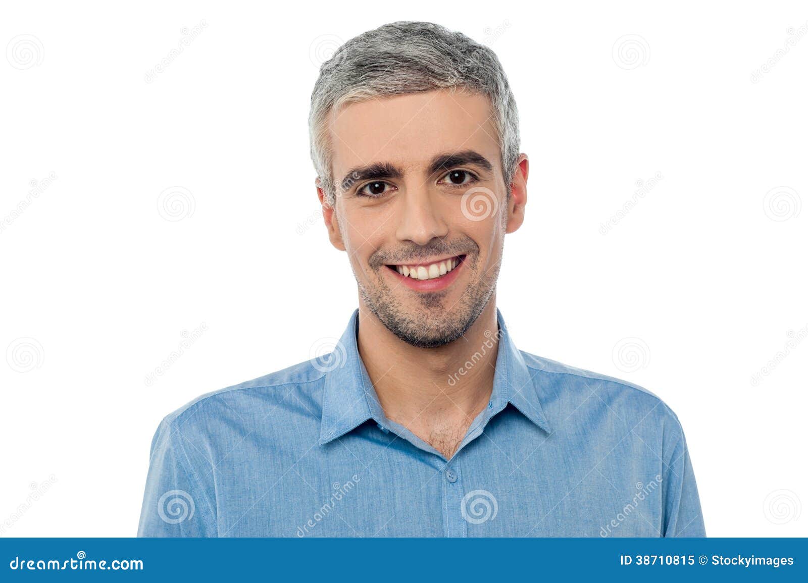 Handsome middle age model stock image. Image of positive - 38710815