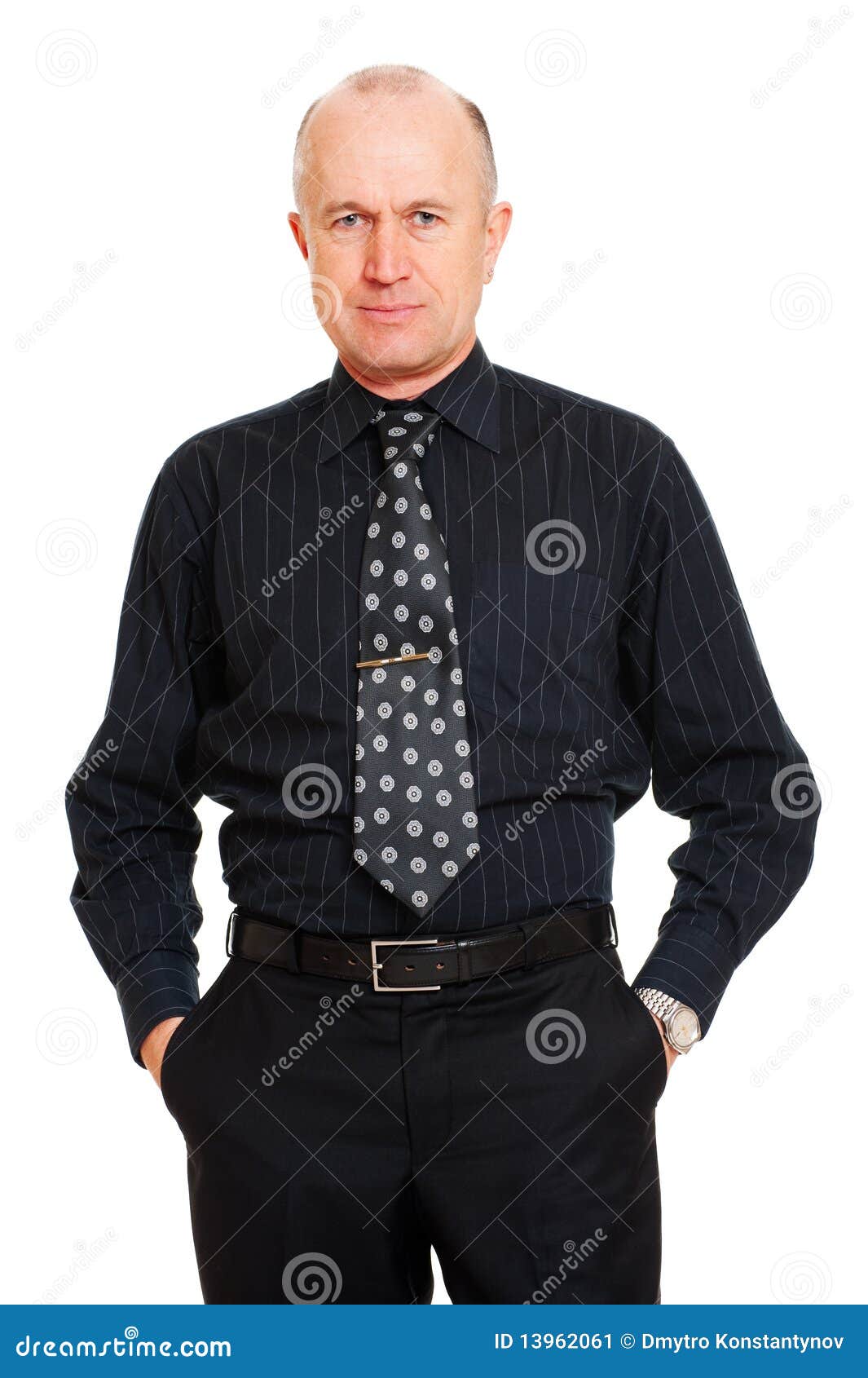 Handsome middle-aged man stock image. Image of male, arms - 13962061
