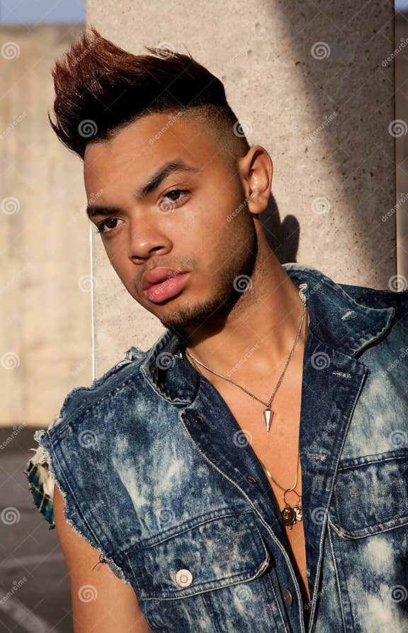 Handsome Multiracial Young Man Stock Photo - Image of person, race ...