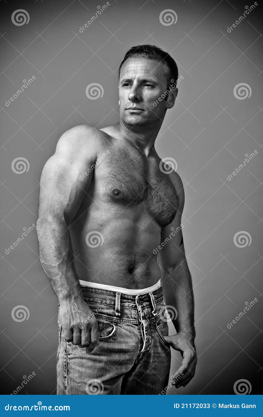 Handsome muscle man stock image. Image of adult, active - 21172033