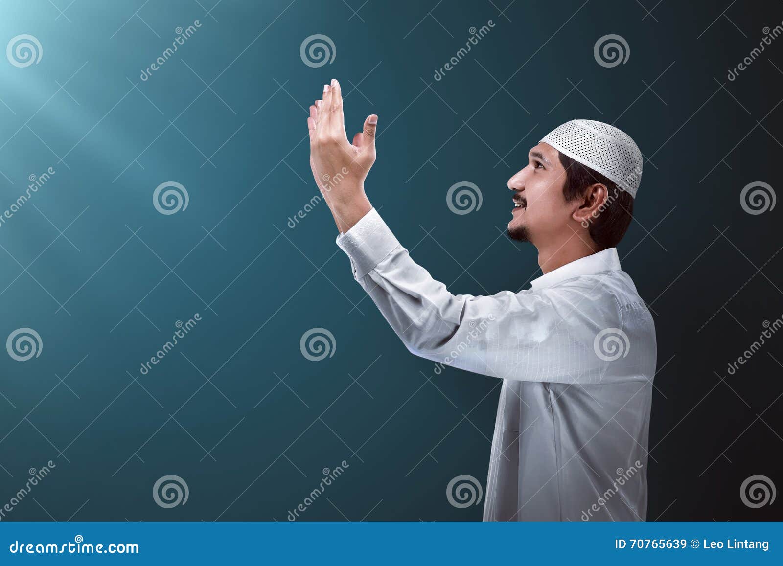 Handsome muslim man stock image. Image of ramadan, religion - 70765639