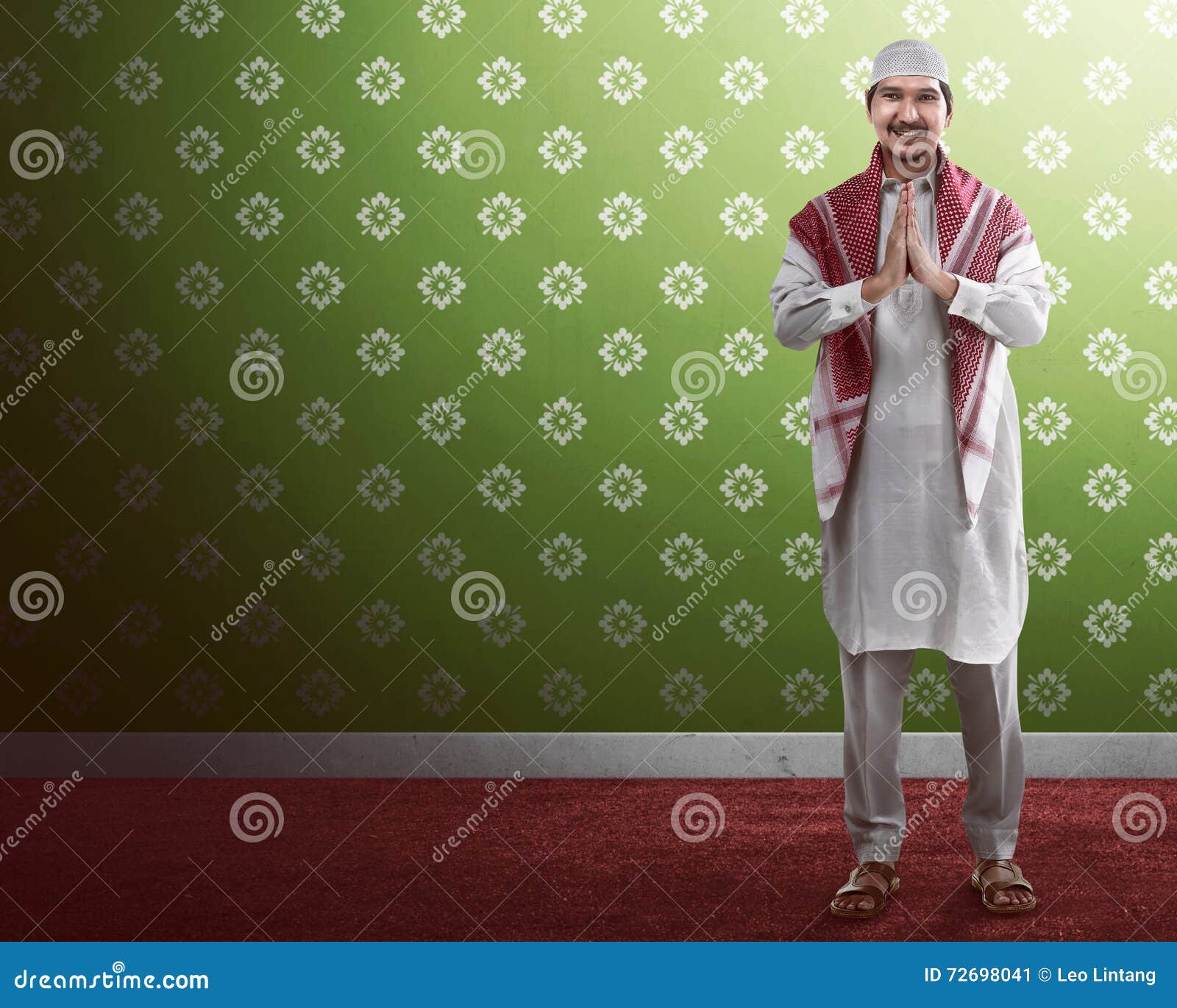 Handsome muslim man stock image. Image of mosque, islam - 72698041