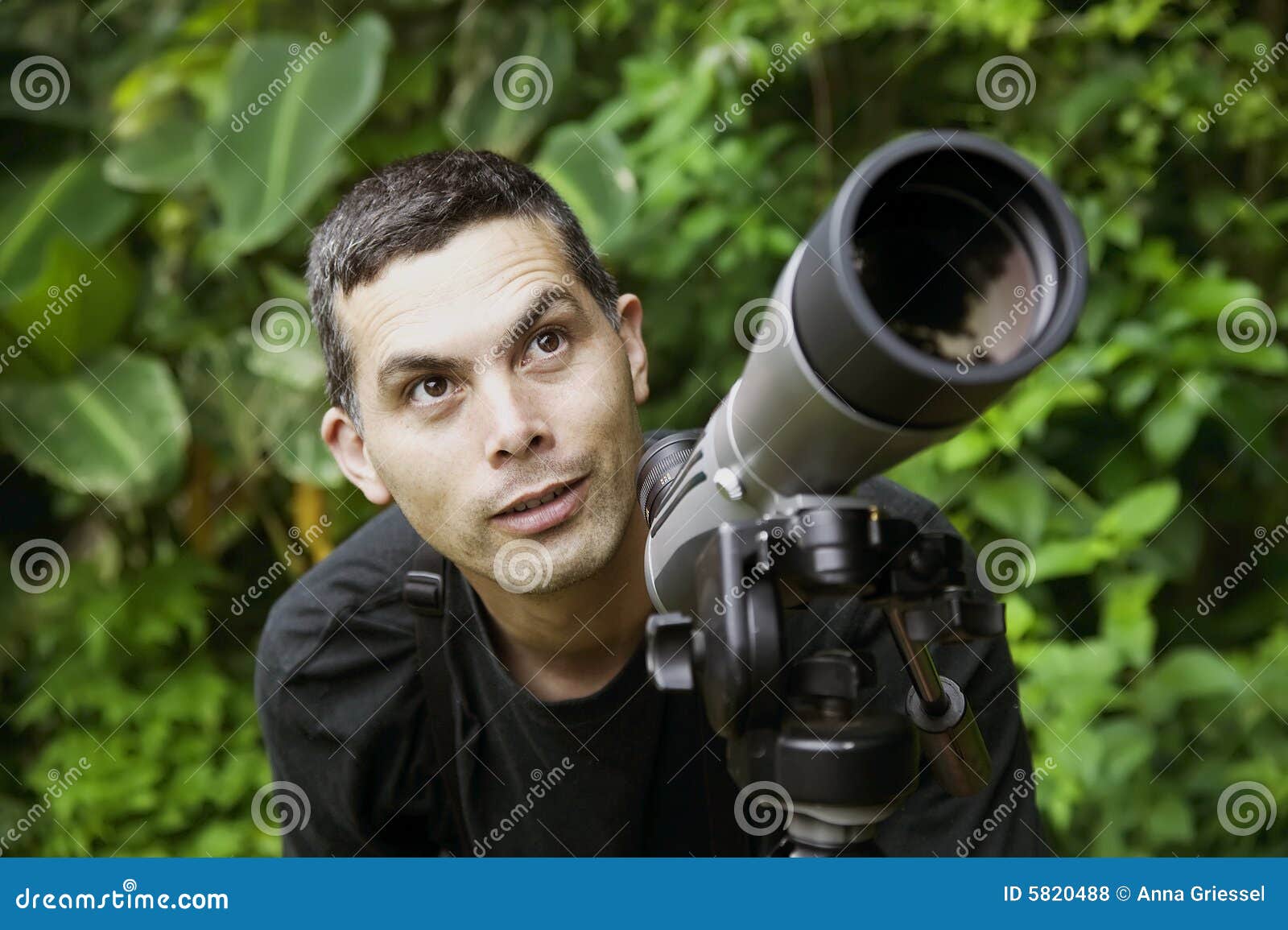 Handsome Nature Guide stock photo. Image of forest, guide - 5820488