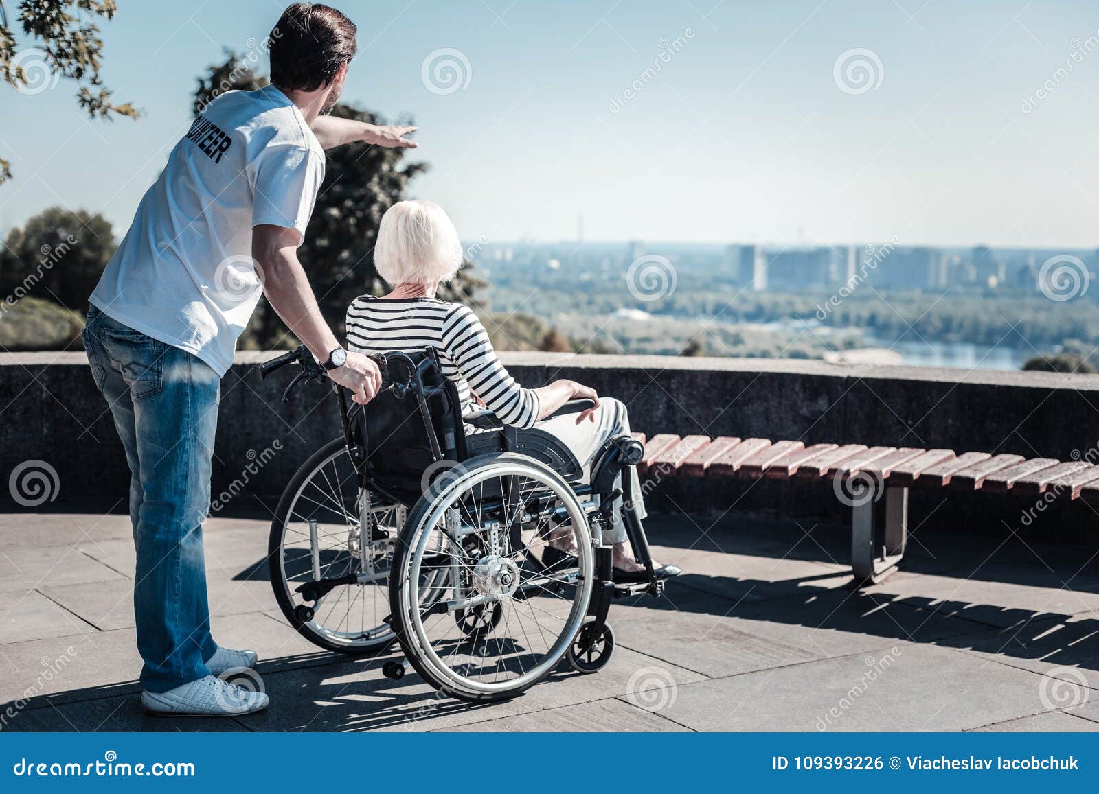 Handsome Nice Man Pointing into the Distance Stock Photo - Image of ...