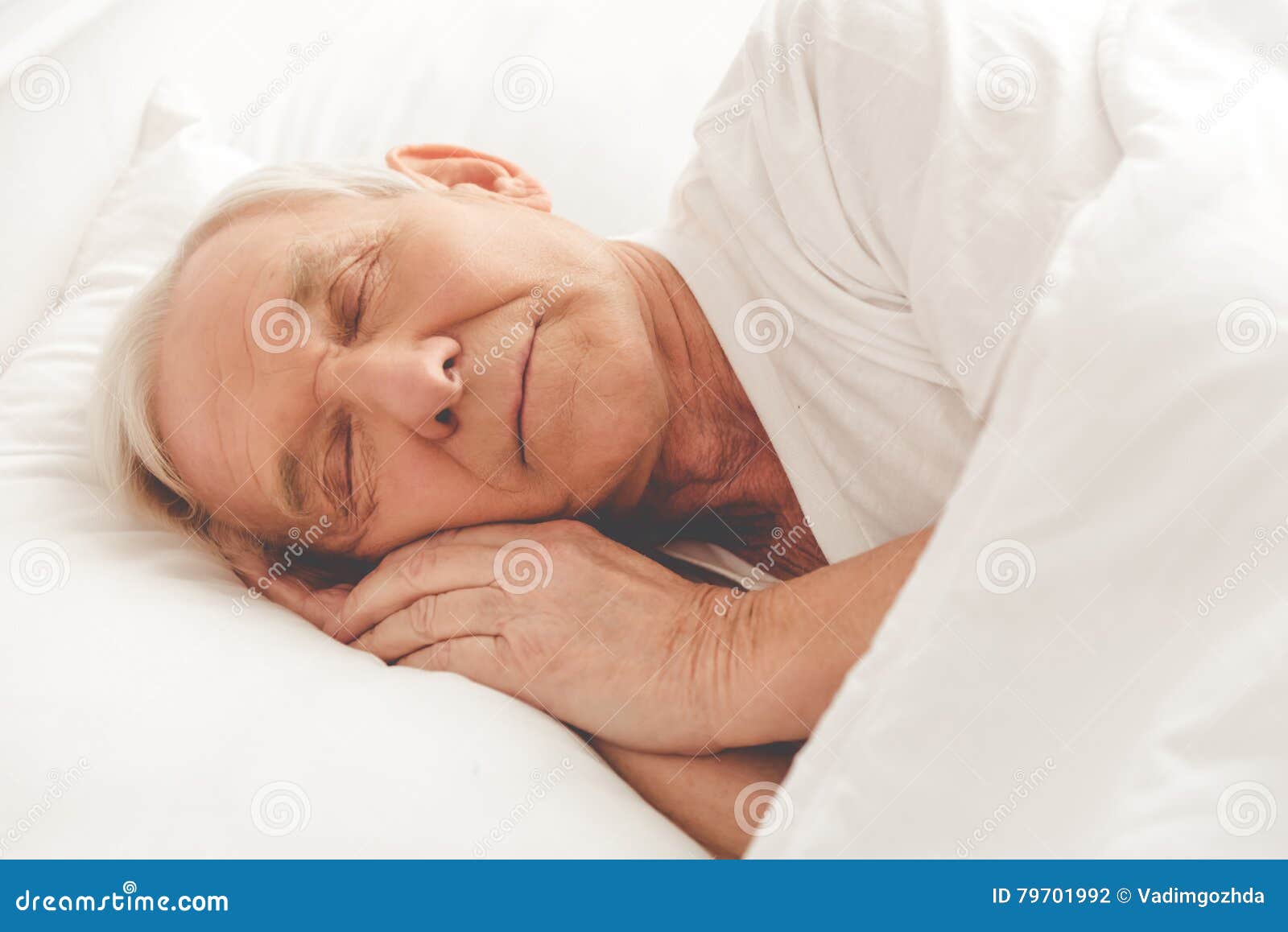 Handsome old man stock photo. Image of aged, bedtime - 79701992