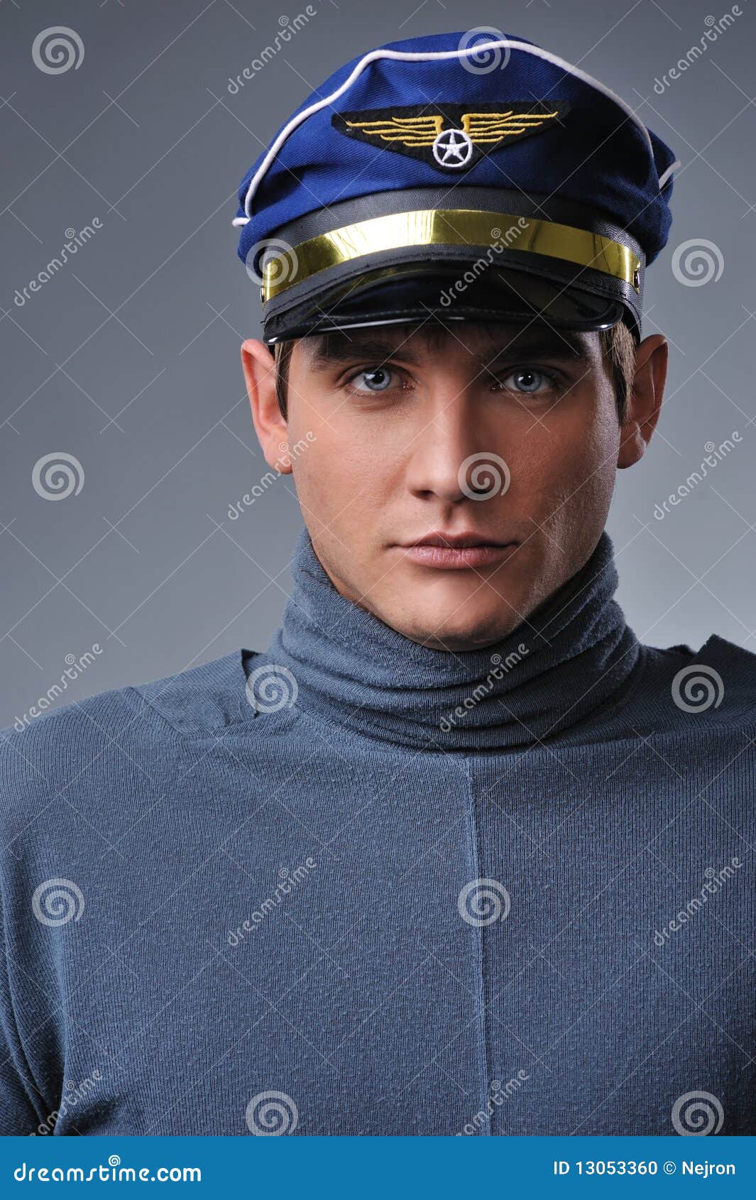Handsome pilot stock photo. Image of crew, handsome, cabin - 13053360