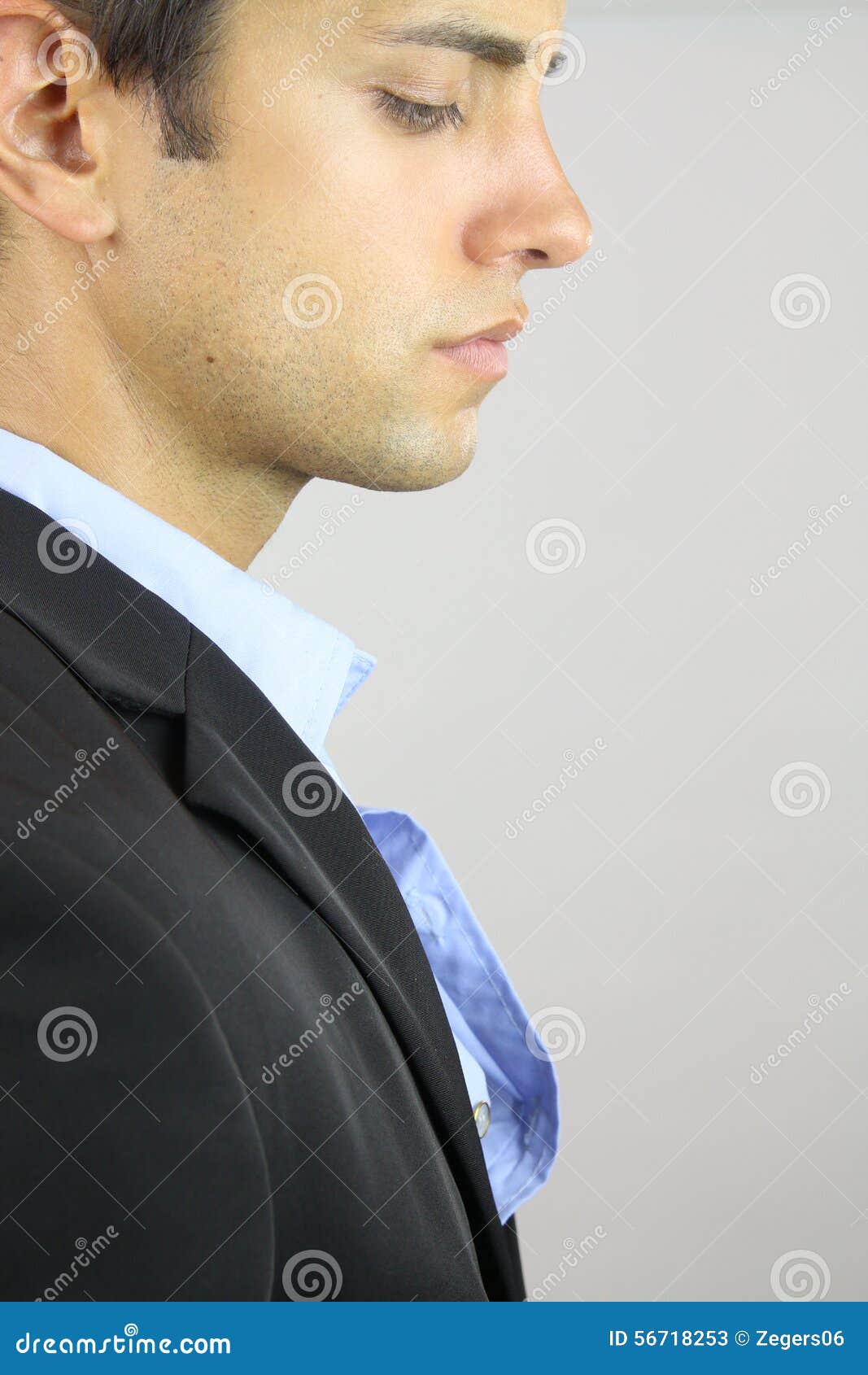 Handsome profile stock image. Image of portrait, handsome - 56718253