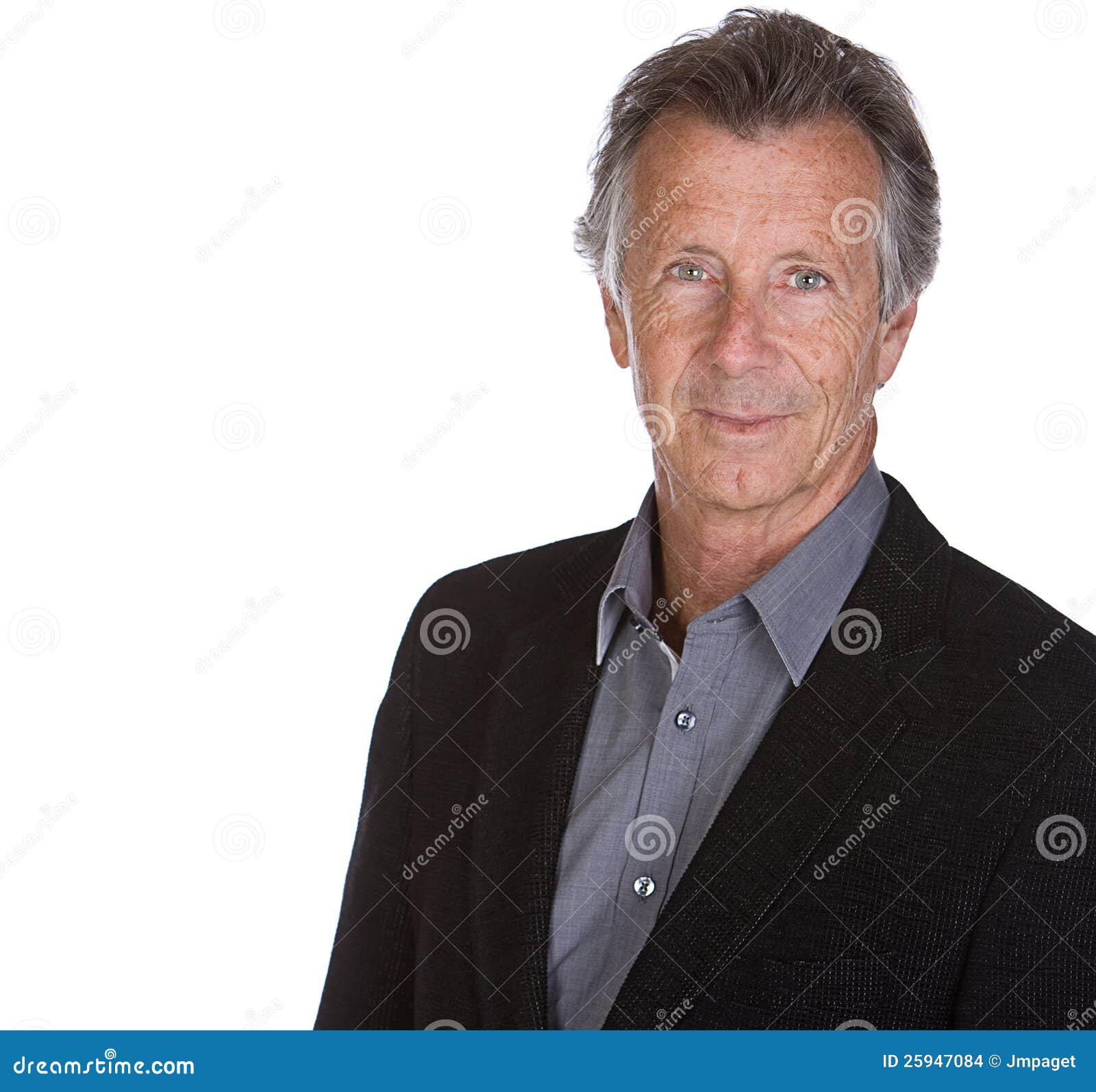 Handsome Senior Male stock photo. Image of eyes, senior - 25947084
