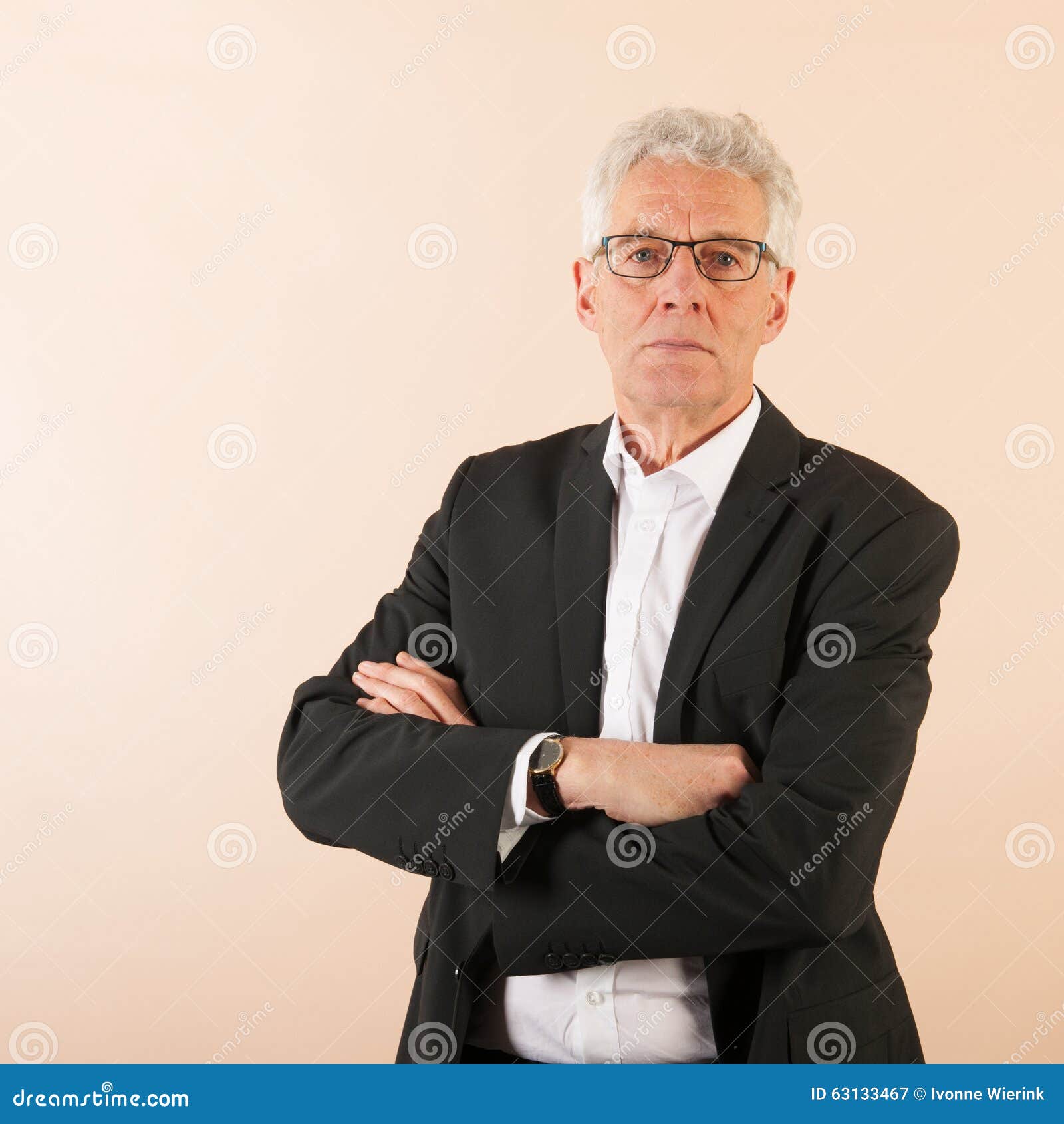 Handsome senior man stock image. Image of gray, business - 63133467