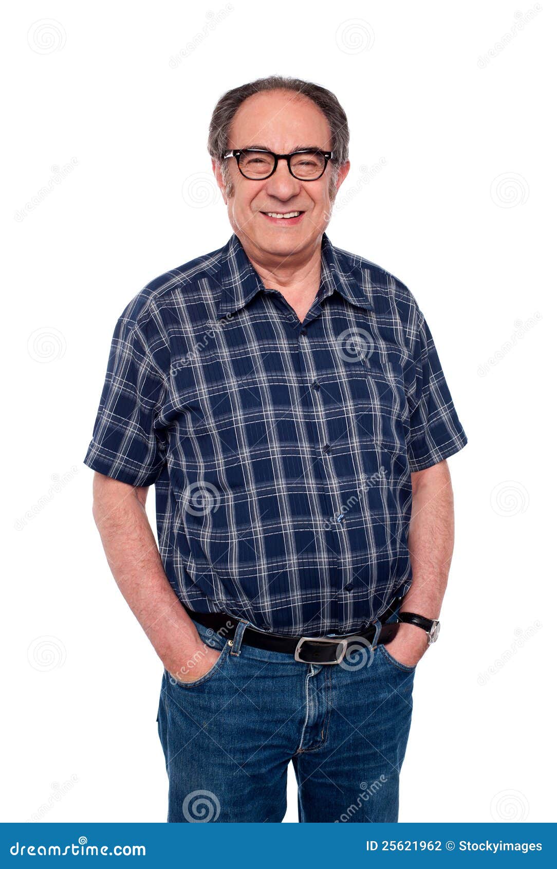 Handsome senior man posing stock photo. Image of mature - 25621962