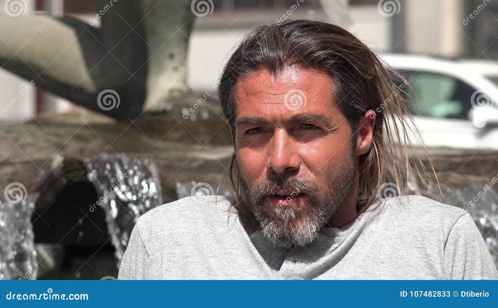 Handsome Spanish Male Relaxing Stock Image - Image of relaxing, looking ...