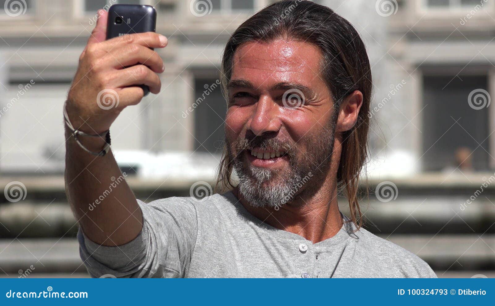 Handsome Spanish Male Selfy Stock Image - Image of good, males: 100324793