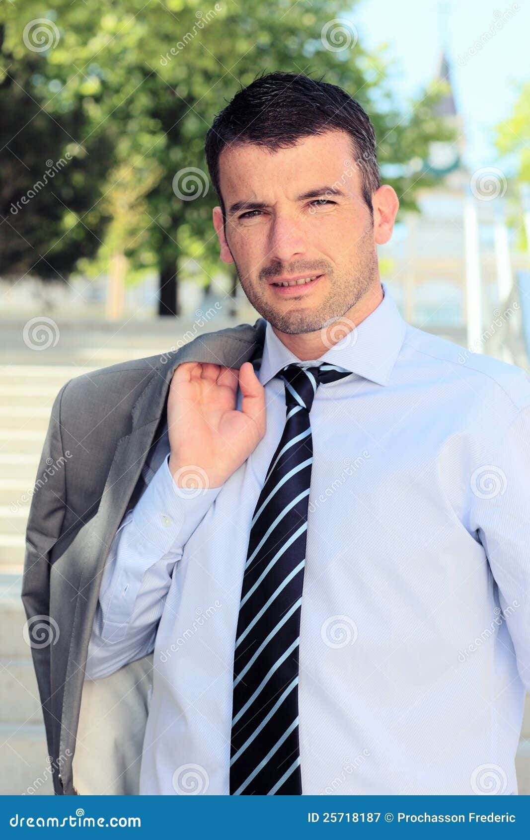 Handsome standing man stock image. Image of entrepreneur - 25718187