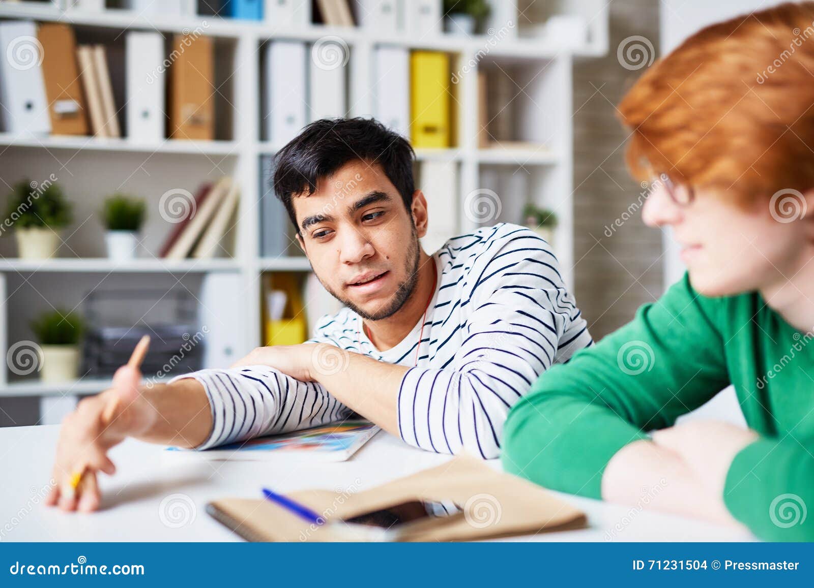 Handsome student stock photo. Image of latino, multiethnic - 71231504