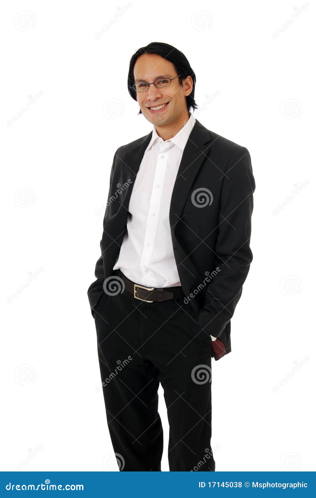 Handsome Stylish Businessman Stock Photo - Image of model, single: 17145038