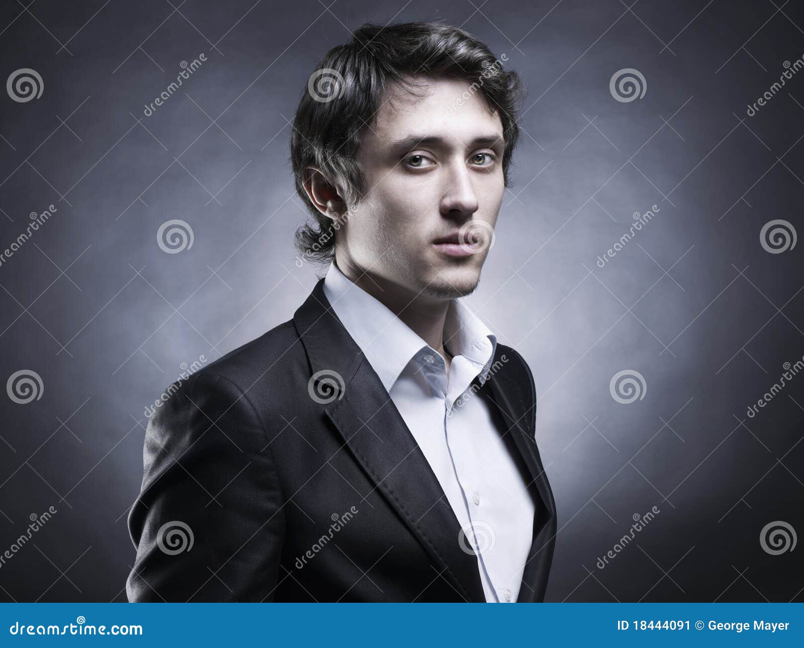 Handsome stylish man stock image. Image of contemporary - 18444091