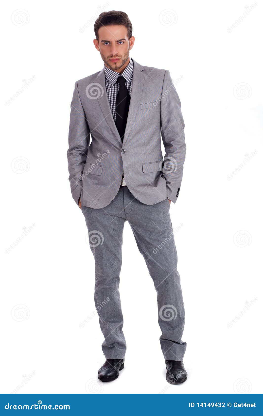 Handsome Successful Business Magn Stock Photo - Image of businessman ...