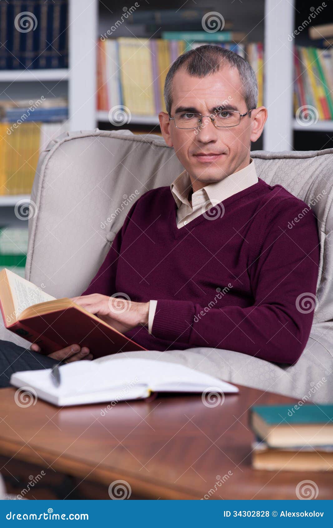 Handsome Successful Lawyer Portrait Stock Photo - Image of person ...