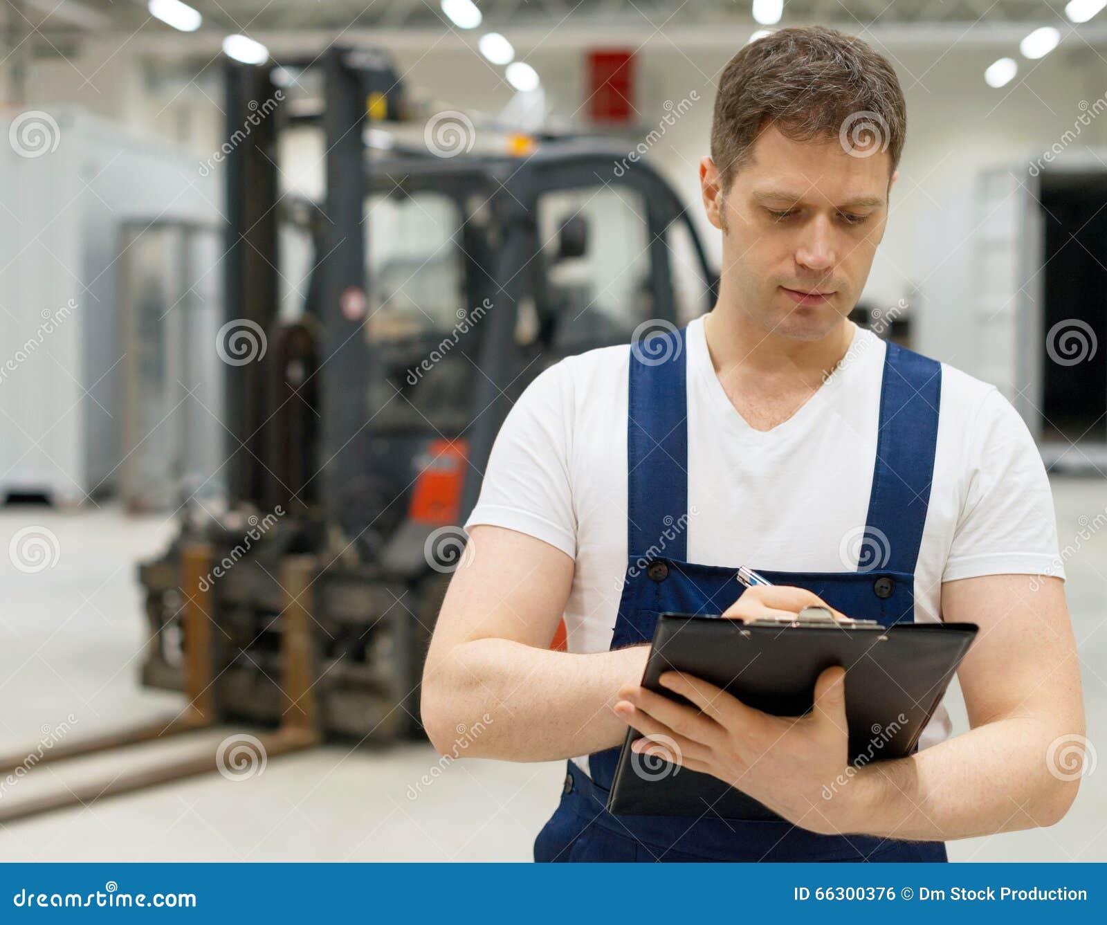 Handsome supervisor. stock photo. Image of caucasian - 66300376