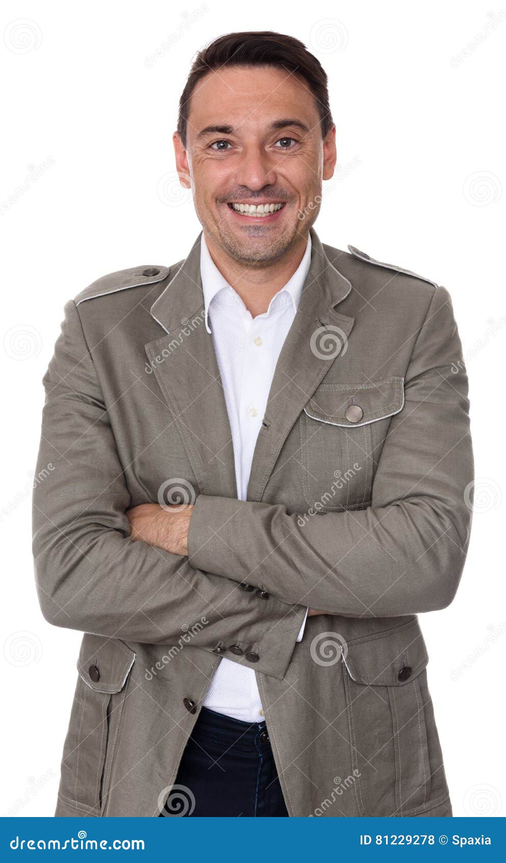 Handsome Trendy Guy Looking at Camera Stock Photo - Image of business ...