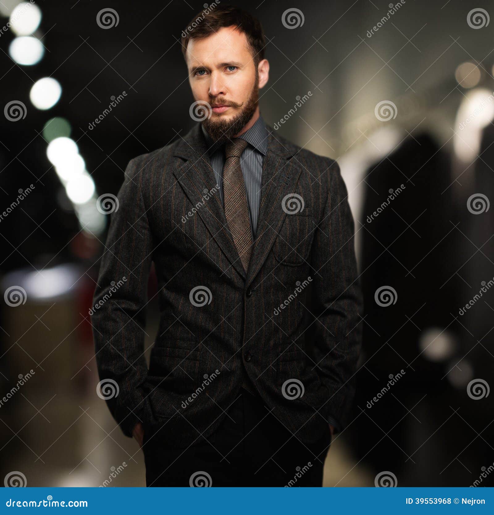 Handsome well-dressed man stock photo. Image of business - 39553968
