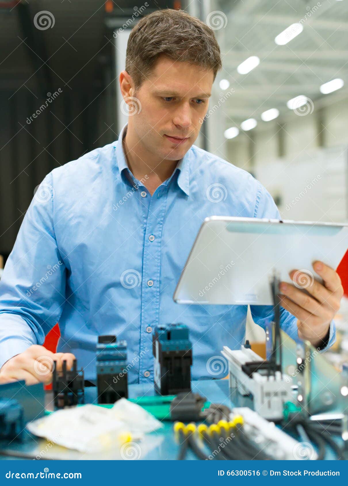 Handsome worker. stock photo. Image of mount, engineer - 66300516