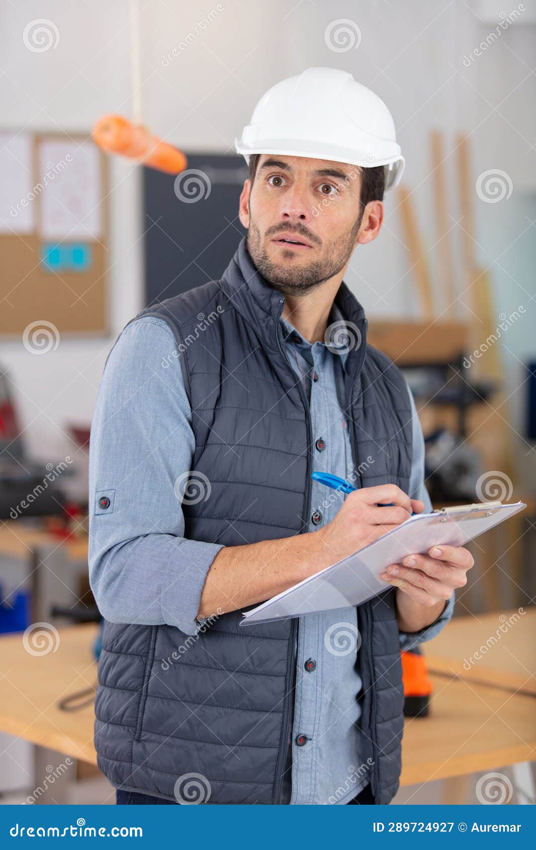 Handsome Worker Looking at Hanged Carrot - Motivation Concept Stock ...