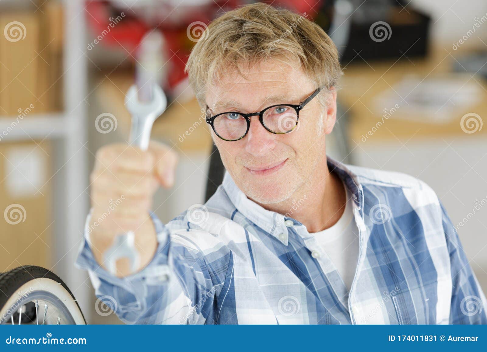 Workman Holding Axe Stock Photo | CartoonDealer.com #18796848