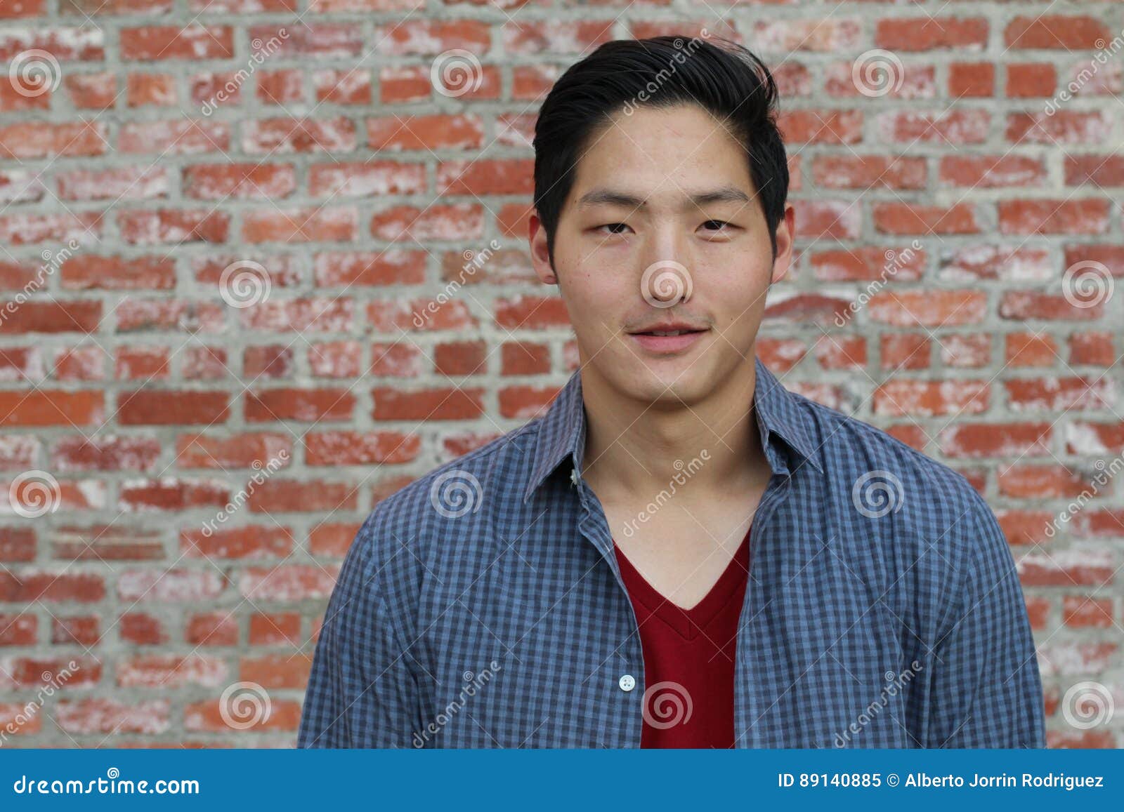 Handsome Young Asian Man Isolated Stock Image - Image of isolated ...