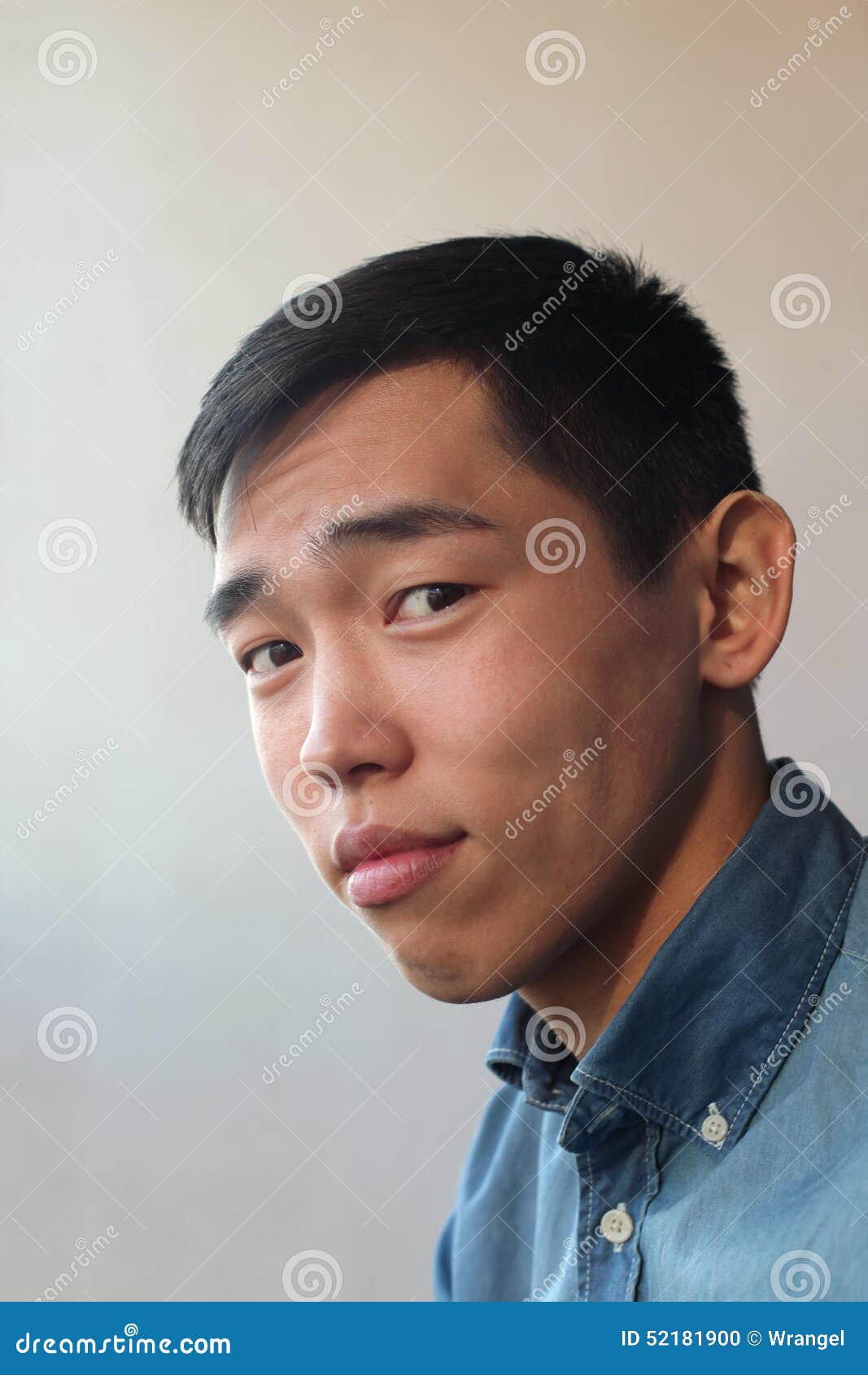 Handsome young Asian man stock photo. Image of asian - 52181900