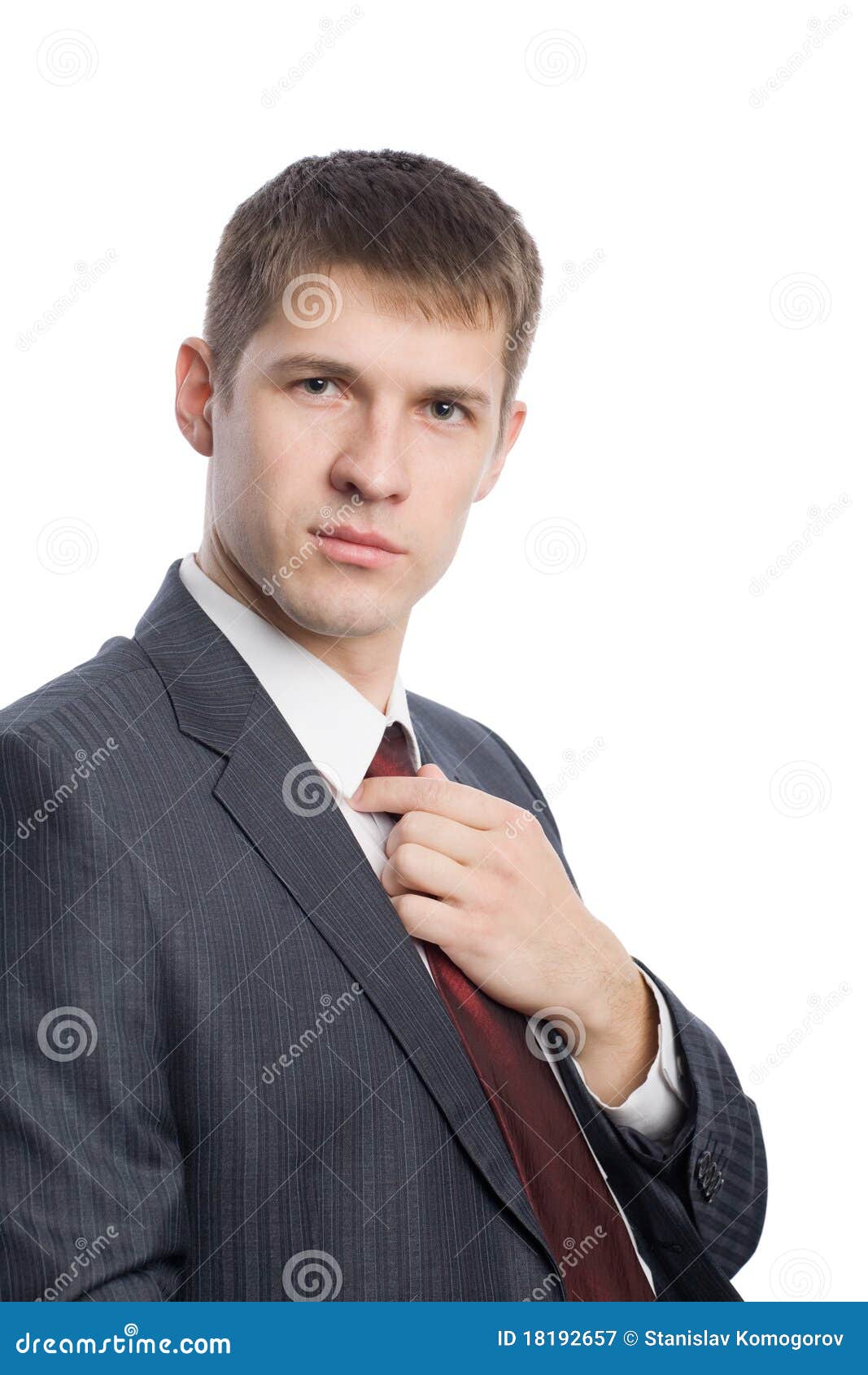 Handsome Young Businessman Royalty Free Stock Photography - Image: 18192657