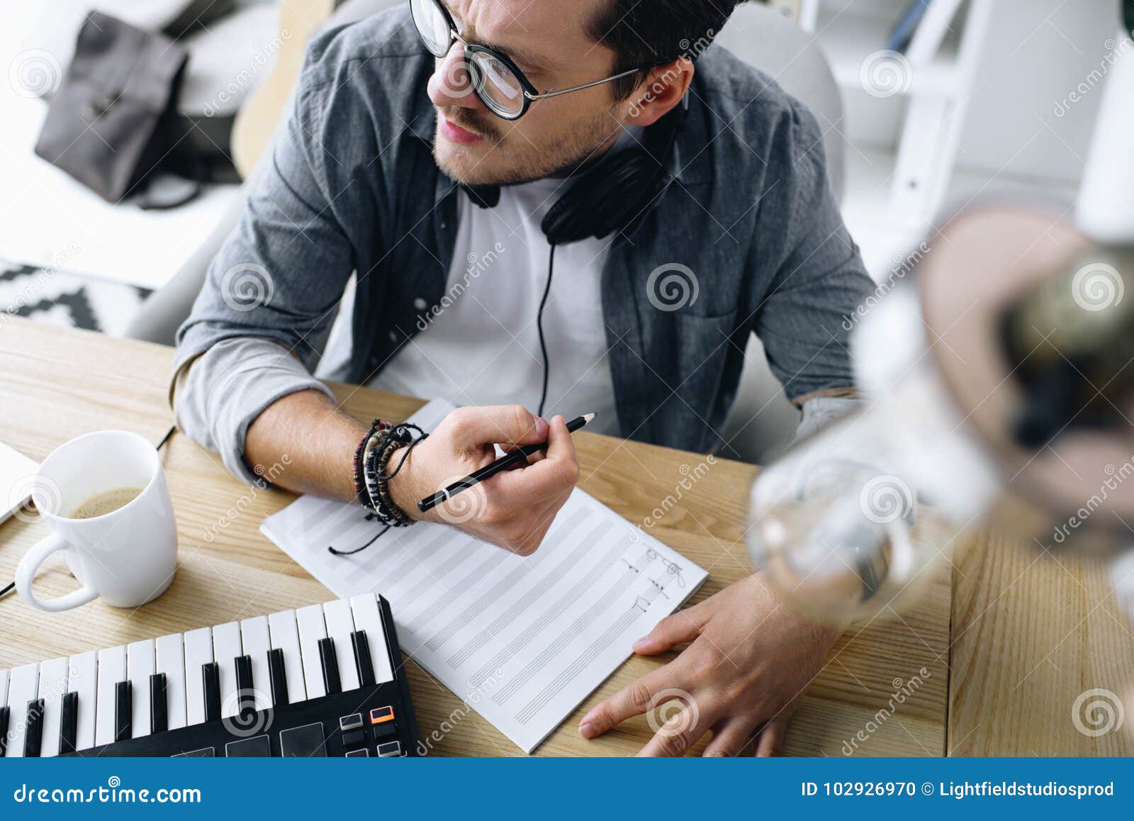 Composer stock photo. Image of style, computers, people - 102926970