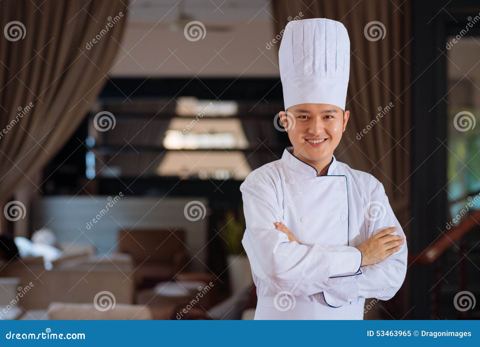 Handsome young cook stock image. Image of handsome, chef - 53463965