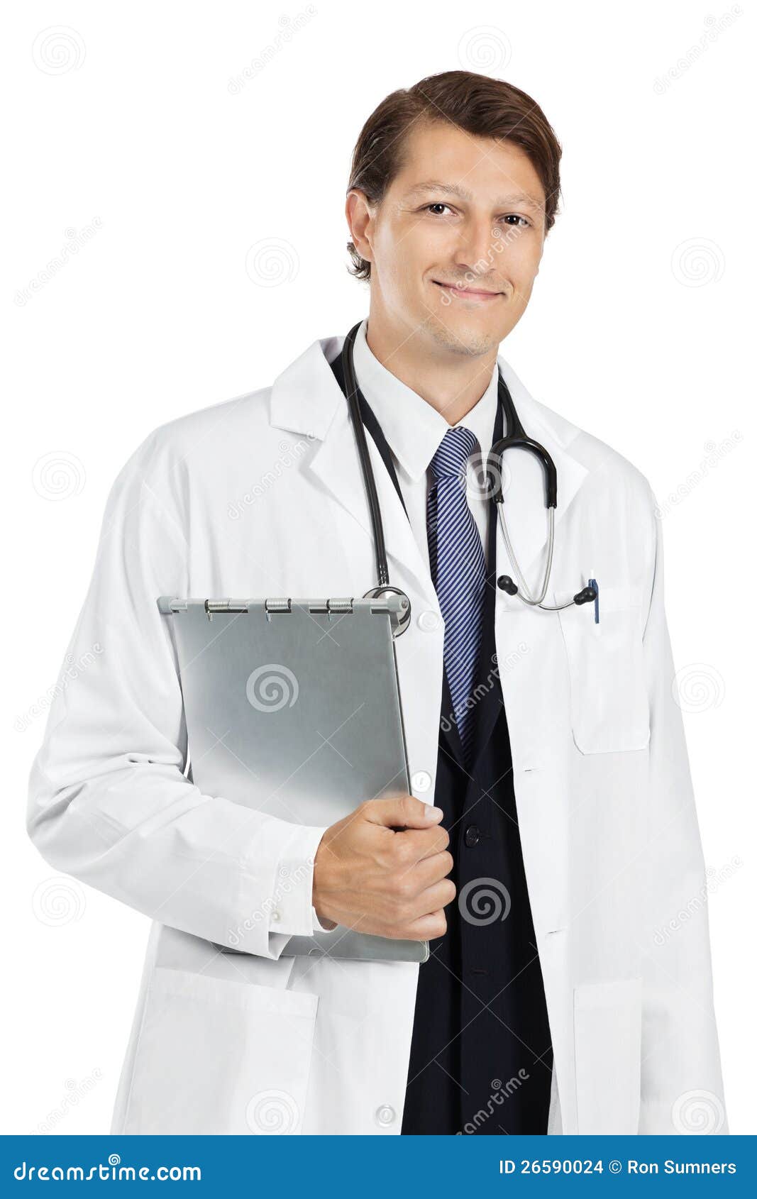 Handsome young doctor stock photo. Image of physician - 26590024