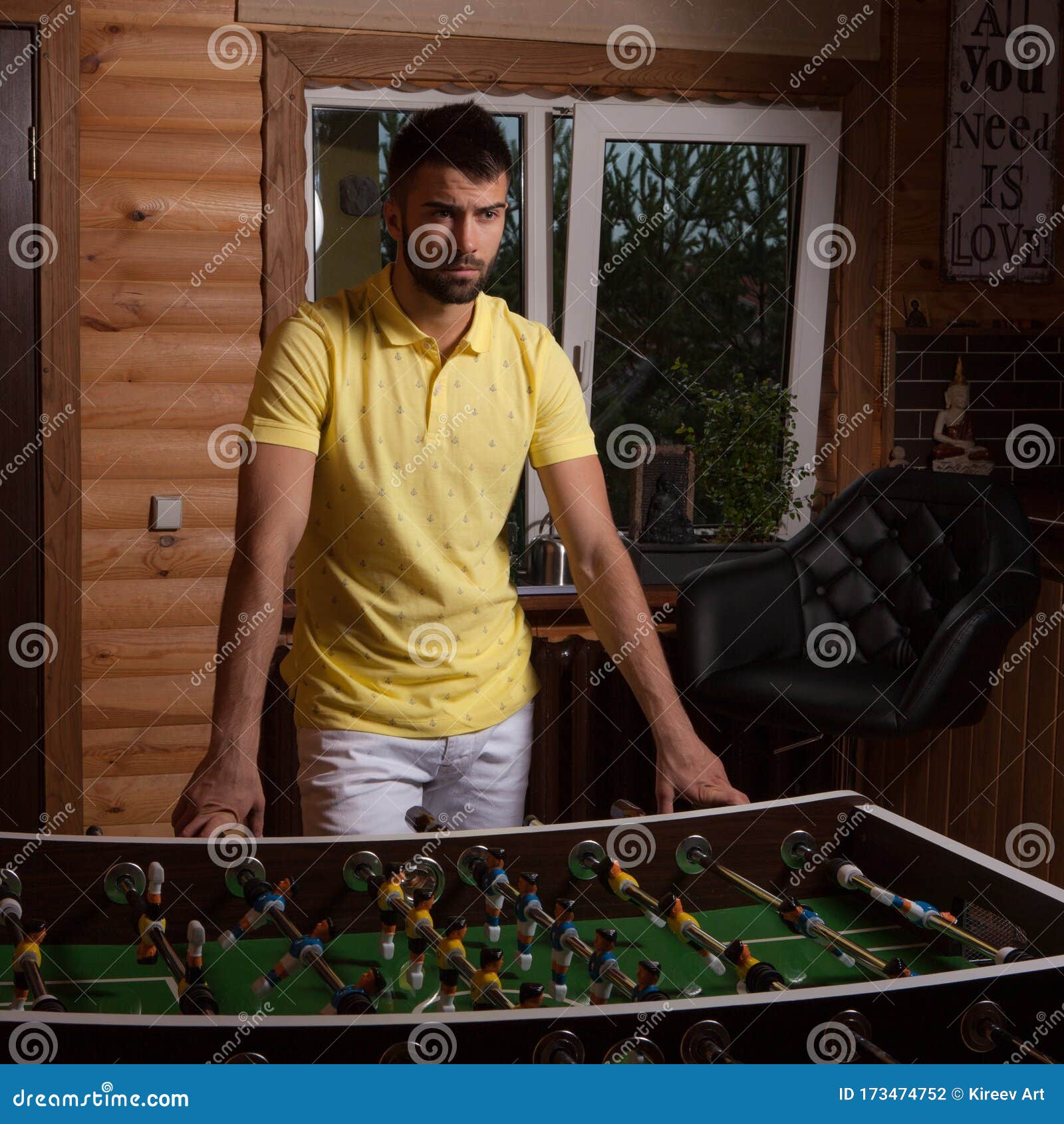 Handsome Young Elegant Man in House Interior. Stock Photo - Image of ...
