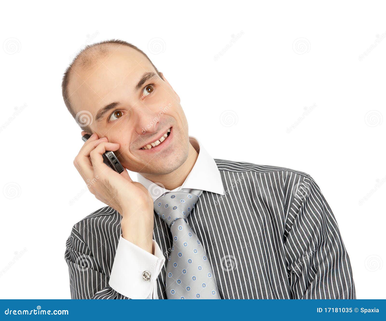 Handsome Young Guy Using a Mobile Phone Stock Image - Image of business ...