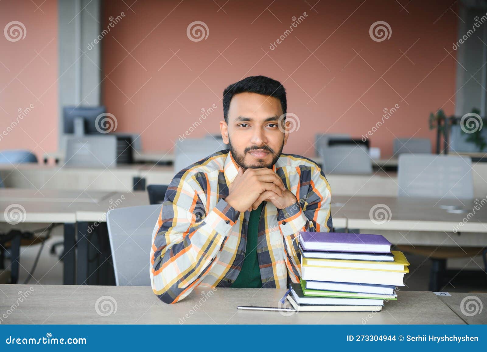 Handsome and Young Indian Male College Student. Stock Photo - Image of ...