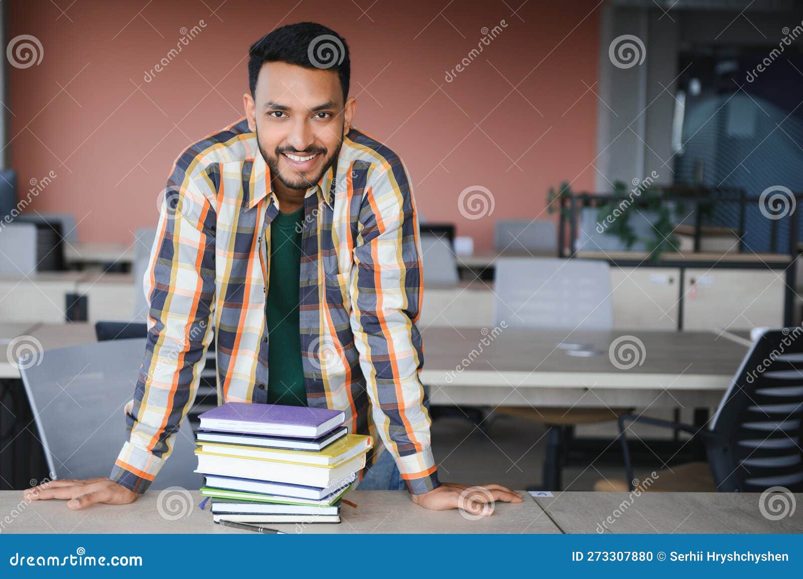 Handsome and Young Indian Male College Student. Stock Photo - Image of ...