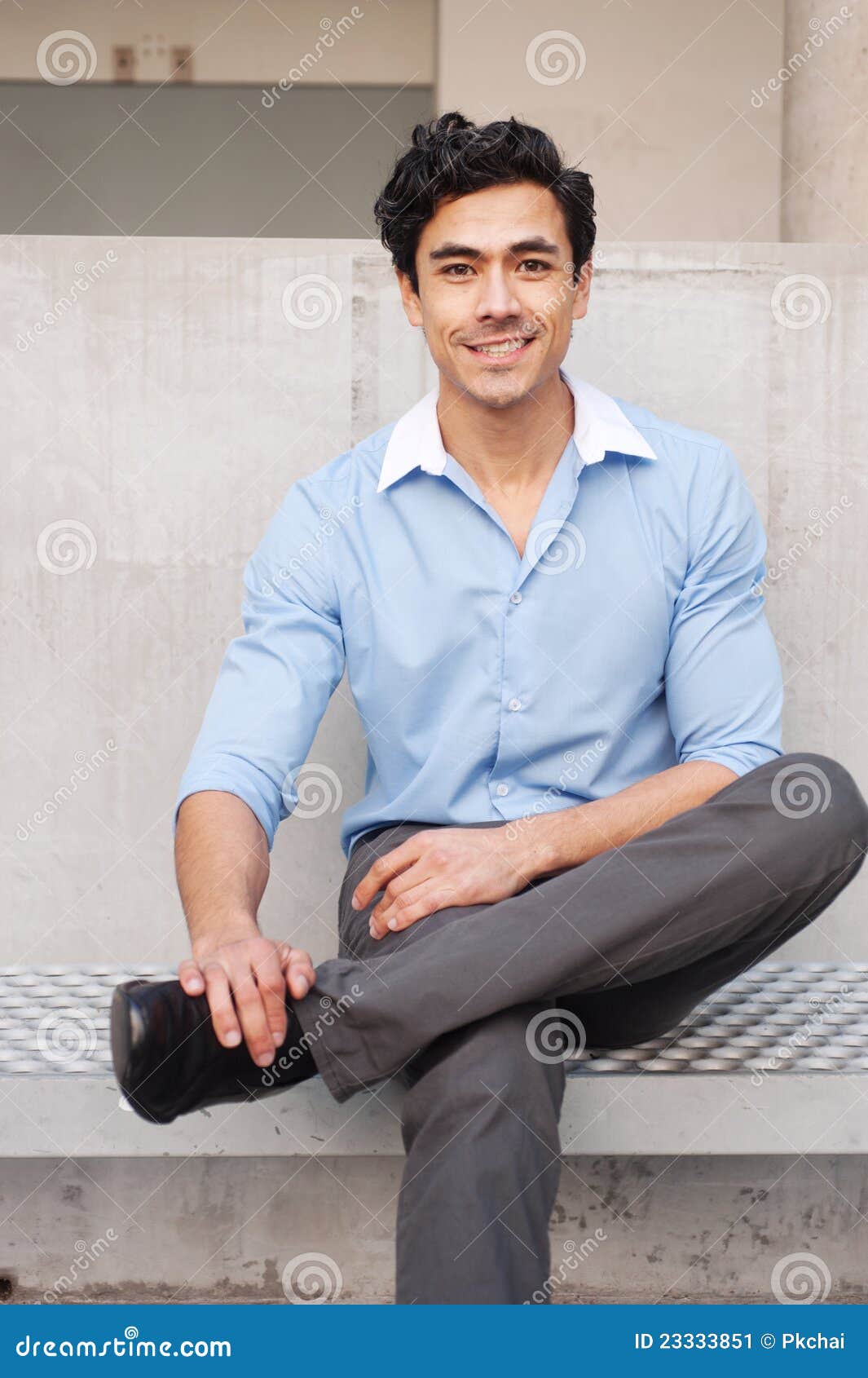 Handsome, Young Latino Professional Businessman Stock Image - Image of ...