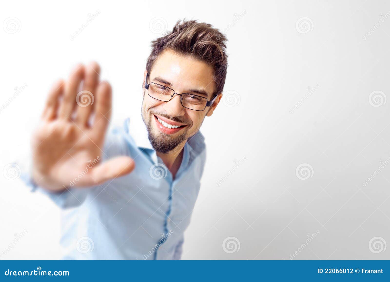 Handsome young man stock photo. Image of communicate - 22066012