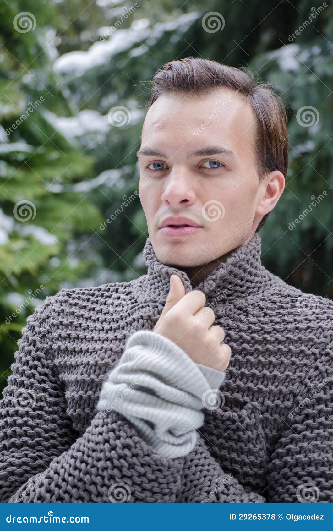 Handsome Young Man Cold Gaze Stock Photos - Free & Royalty-Free Stock ...