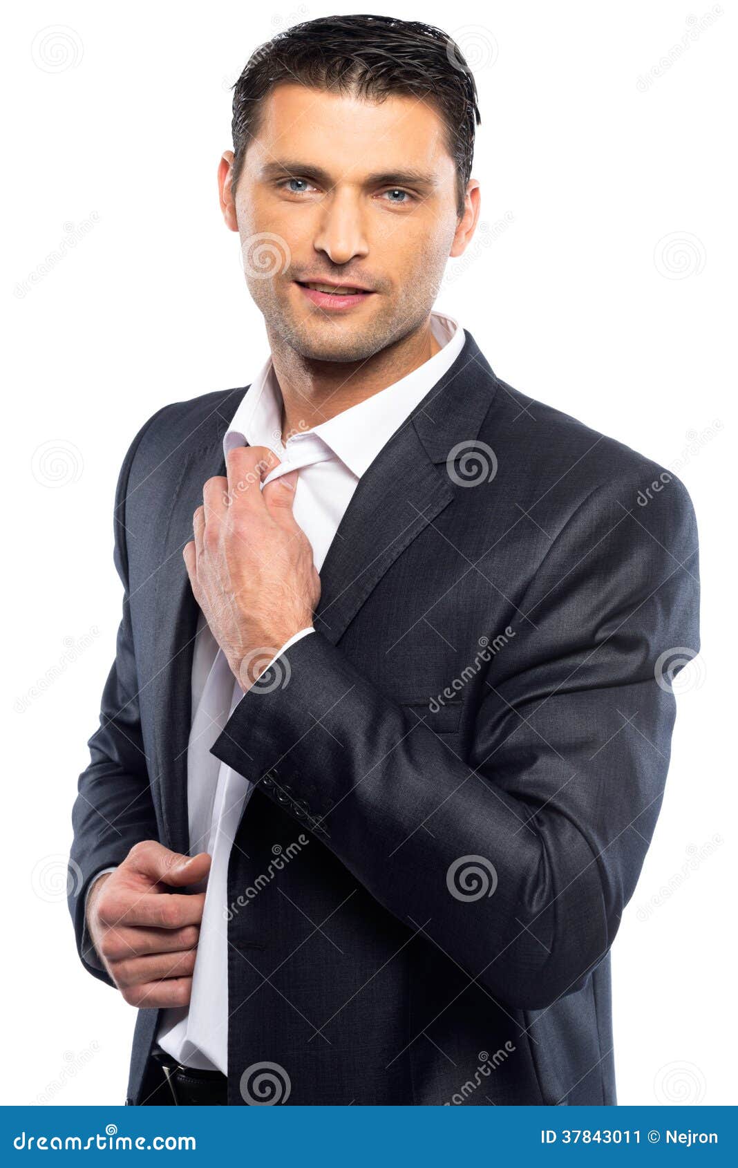 Handsome young man stock image. Image of person, welldressed - 37843011