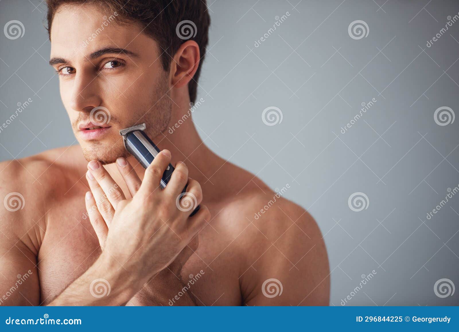 Handsome young man stock image. Image of look, lifestyle - 296844225