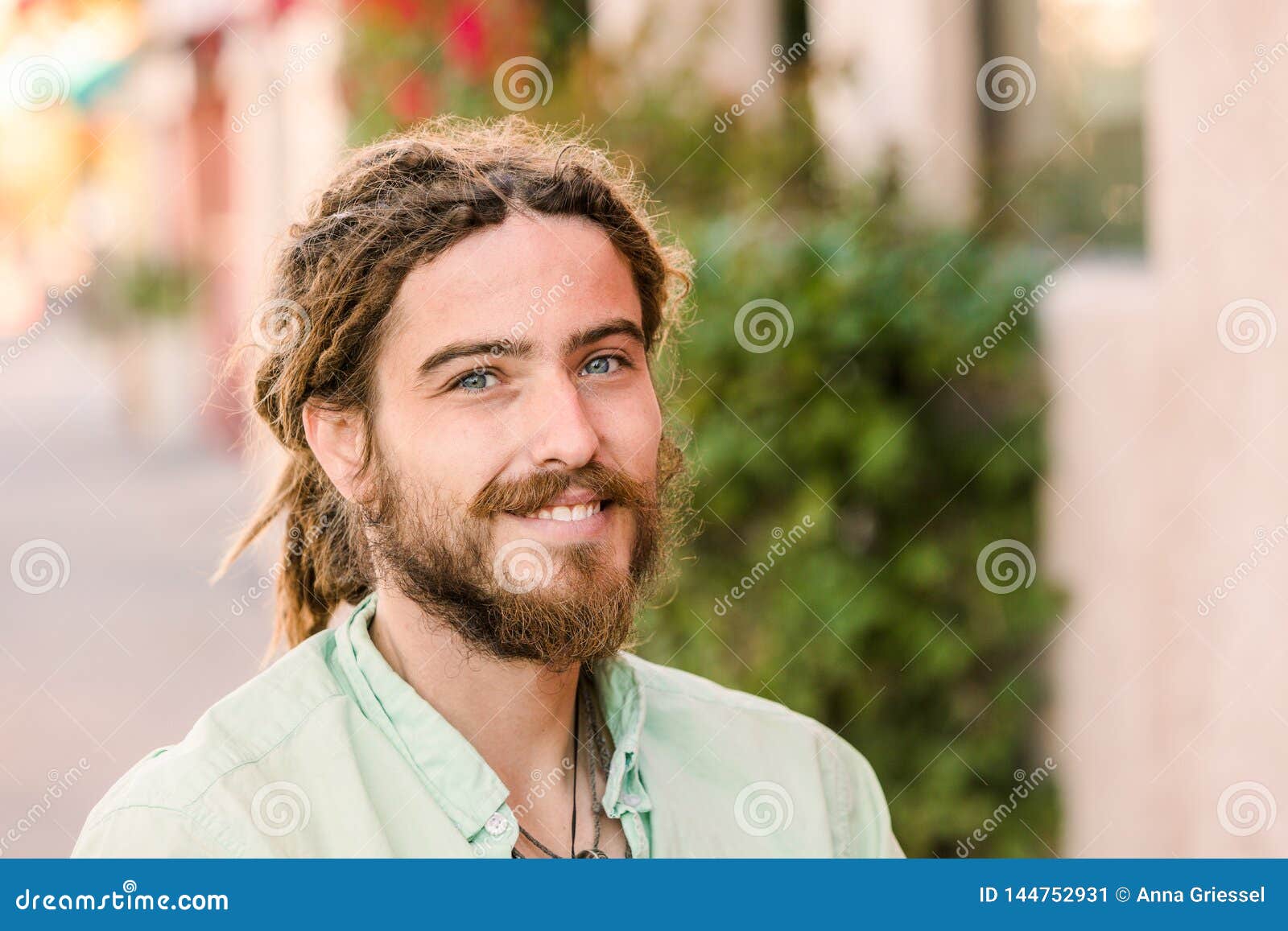Handsome Young Man with Dreadlocks Stock Image - Image of human ...