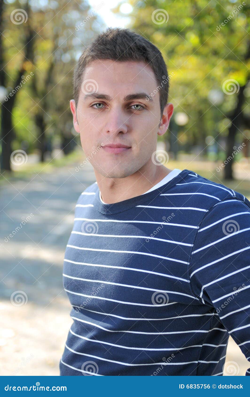 Handsome Young Man Expressing His Inner Feelings Stock Photo - Image of ...
